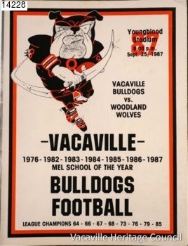 Bulldogs vs. Wolves - Sept. 25, 1987