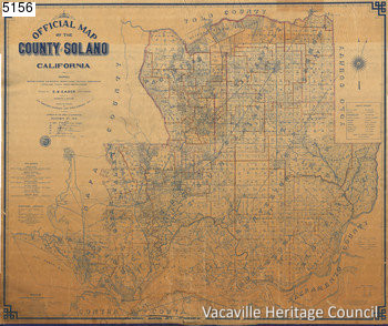 1915 Solano County Map