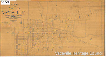 1937 Vacaville Map